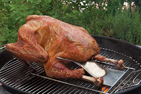 Charcoal Companion CC3124 Stainless Steel Turkey Infusion Roaster ...